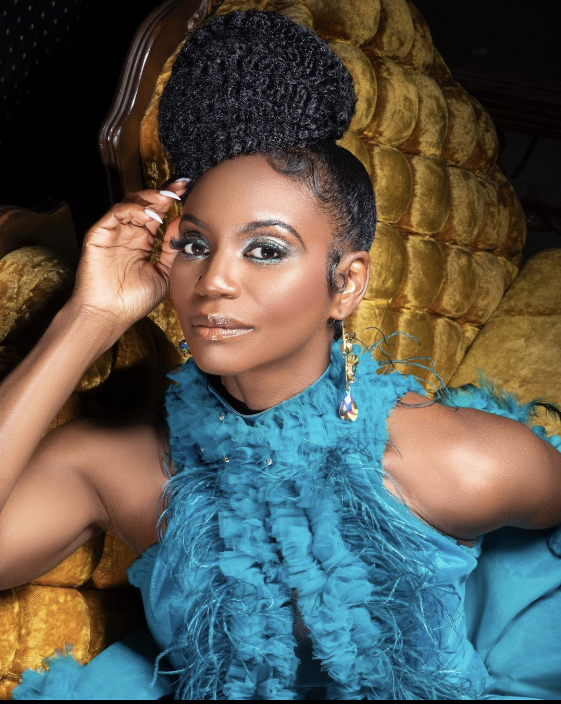 TYLER PERRY’S ‘THE OVAL’ ACTRESS TAJA V. SIMPSON SPILLS CELEBRIT-TEA ...